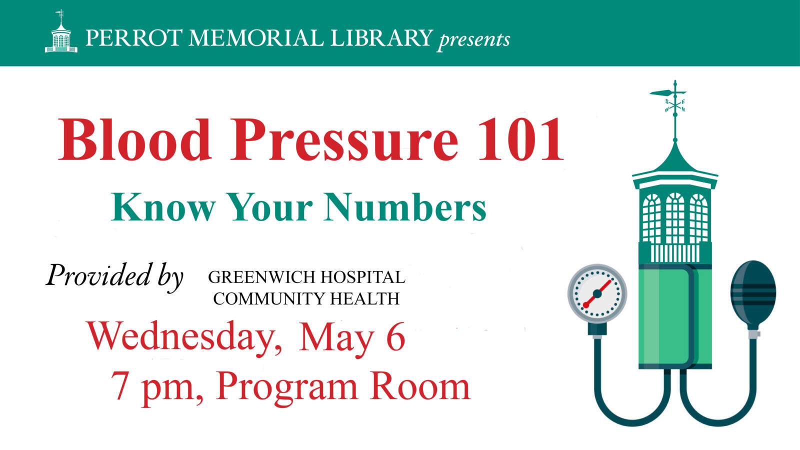 Blood Pressure 101 - Perrot Memorial Library